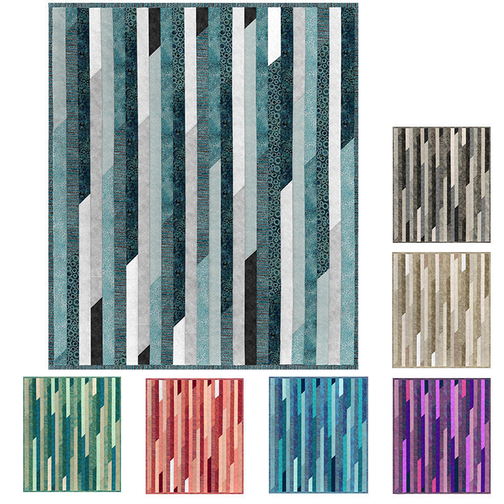 Blurred Lines - Shimmer Strips FREE DOWNLOAD – The Fabric Hut