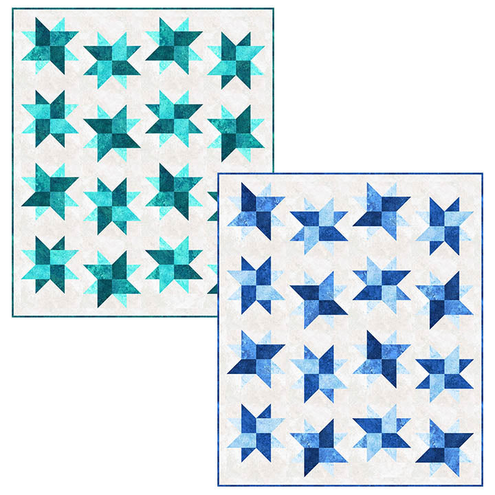 Starlight Free Quilt Pattern – Stonehenge Gradations by Northcott Stud ...