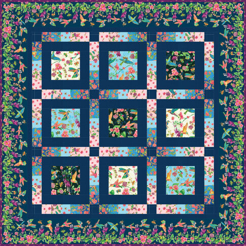Garden Views Free Quilt Pattern – The Fabric Hut
