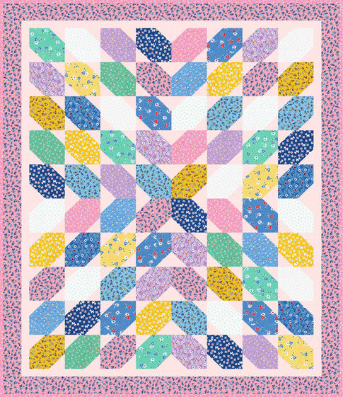 Mini Petals Free Quilt Pattern – The Fabric Hut