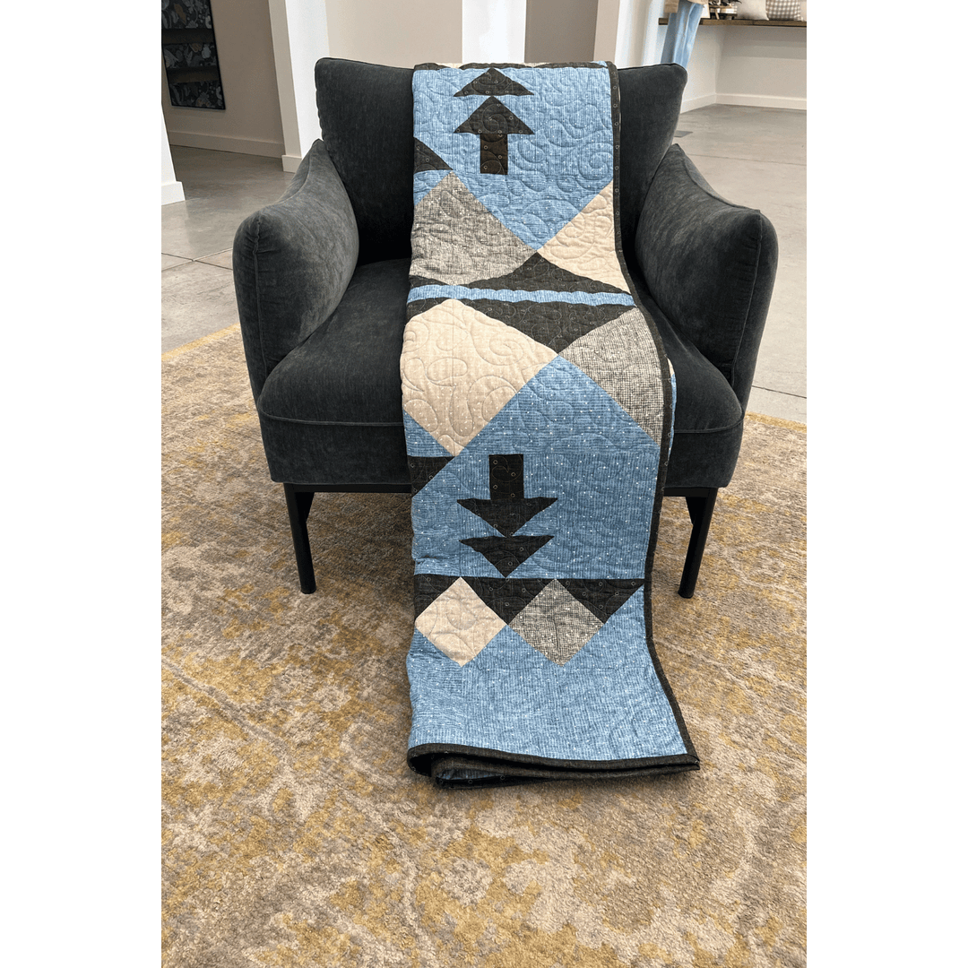 Wild Reflections Quilting Kit - Pre-Cut with Complete Backing & Bindin