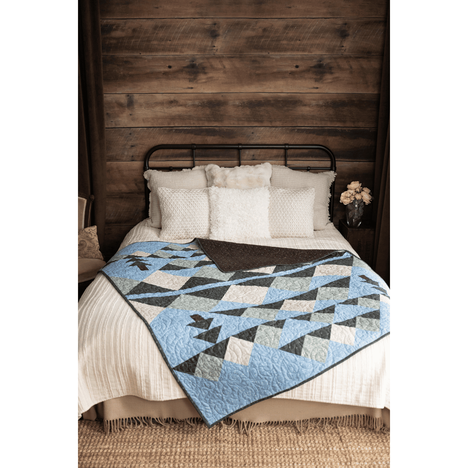 Wild Reflections Quilting Kit - Pre-Cut with Complete Backing & Bindin